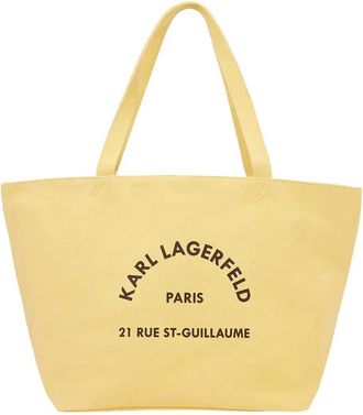 Karl Lagerfeld Shopper - Rue St-Guillaume Shopper Shopper - Gr. unisize - in Gelb - f&uuml;r Damen