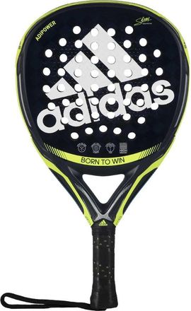 adidas Adidas, Adipower 3.1, Padelschl&auml;ger, Blau/Fluogelb, U, Unisex -Erwachsene