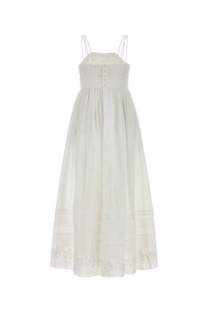 Bode Chamomile Dress - White