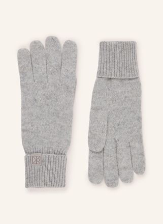 Calvin Klein Handschuhe Aus Cashmere grau
