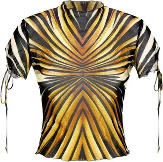 Roberto Cavalli Damen, Blusen & Hemden, Gelb, MGröße