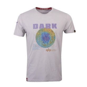 Alpha Industries Alpha Industries Herren Dark Side T-Shirt, Pastel Grey, XL