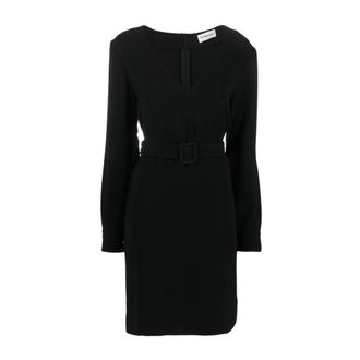 P.A.R.O.S.H. Abito Short Dress - - Dresses - Damen - Schwarzk - XS