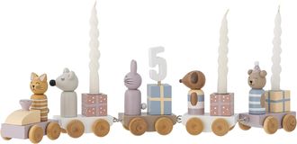 Bloomingville MINI Junaid Geburtstagszug (Rosa)