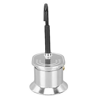 CHICIRIS Irfora Moka Pot en Alliage Daluminium 1 Tasse, Cafeti&egrave;re Dext&eacute;rieur Rapide, L&eacute;g&egrave;re et Portable, Facile &agrave; Utiliser pour les F&ecirc;tes en Plein Air, Pr&eacute;pare