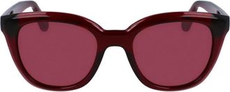 Ferragamo Femme, Accessoires, Rouge, Taille: ONE Size Sf2000S522161 Lunettes de soleil