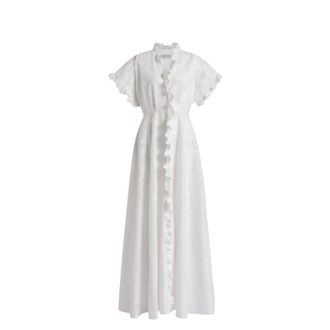 Alberta Ferretti Damen, Kleider, Wei&szlig;, XLGr&ouml;&szlig;e
