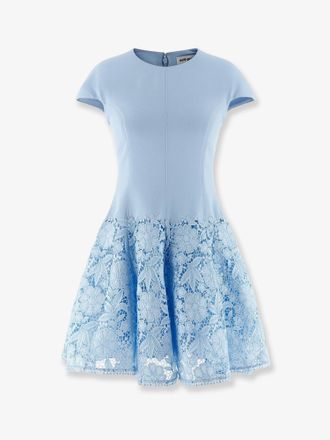 Self Portrait Crepe Lace mini dress - SELF PORTRAIT - gender_Woman