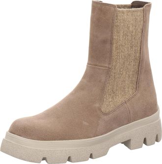 Think Damen KANGAE Leder gefütterte nachhaltige Chelsea-Boots, 2000 Stone, 39.5 EU