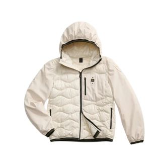 Blauer Homme, Vestes, Blanc, Taille: S Albert Jacket
