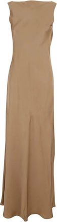 Antonelli Femme, Robes, Beige, Taille: 36 FR Mara Long Dress