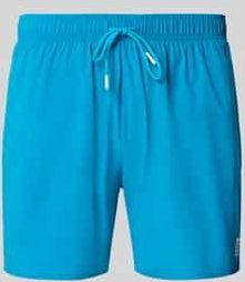 HUGO BOSS Badeshorts mit Mesh-Einsatz