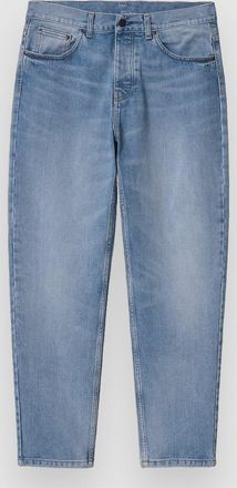 Carhartt Work in Progress Newel Jeans light used wash blue