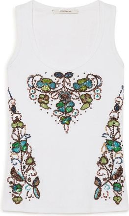Maliparmi Maliparmi, Femme, Tops, Multicolore, Taille: 40 FR D&eacute;bardeur Brod&eacute;