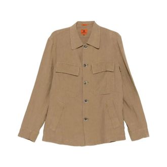 Barena Ravel Marte Overshirt - - Jackets - Herren - Gr&uuml;n - S