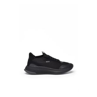 HUGO BOSS Homme, Chaussures, Noir, Taille: 41 EU Baskets Stretch
