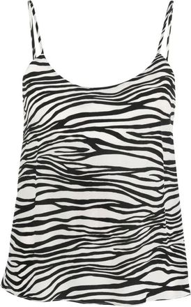 Max Mara Femme, Tops, Multicolore, Taille: 36 FR 001 Top B.co Fnt Zebrata