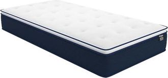 Vente-Unique Matelas 90 x 190 cm Ressorts ensach&eacute;s et surmatelas int&eacute;gr&eacute; &eacute;p.24cm - ALTIER de DREAMEA