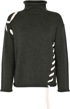 Alpha Studio Rollkragenpullover - Dunkelgr&uuml;n