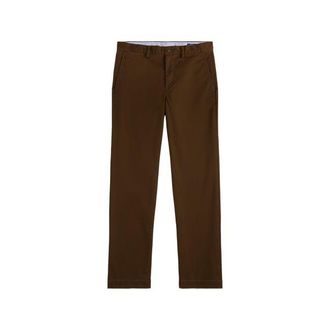 Polo Ralph Lauren Pantalon droit en coton m&eacute;lang&eacute;