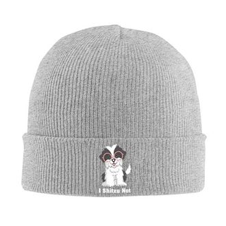 Generic &Eacute;pais Bonnet Tricot&eacute;, Je ne suis Pas Un Shih Tzu, Universelle Chapeau Tricot&eacute;, Bonnet Hiver Chaud Tricot pour Adultes, Cyclisme, Sports