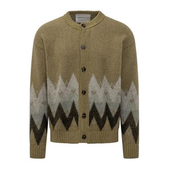 Amaranto Amar&aacute;nto - Cardigan - Homme - Pulls - Vert - Taille: S