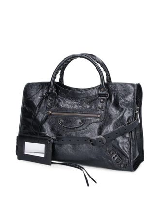 Balenciaga Le City Shoulder Bag - Black
