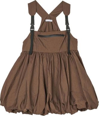 Cecilie Bahnsen haut à design péplum - Marron