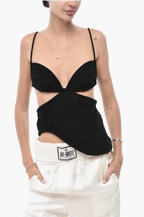 Off-white SEASONL Knit Top with Cut-out size 44