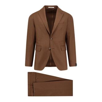 Tagliatore 2Smc22B01 Einreiher-Anzug - - Suits - Herren - Braun - XL