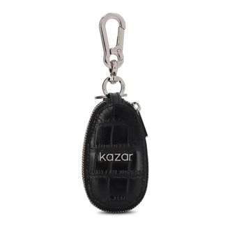Kazar Luxuri&ouml;ses gepr&auml;gtes Leder Schl&uuml;sseletui - - Accessories - Damen - Schwarzk - ONE SIZE
