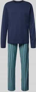 Jockey Pyjama mit Rundhalsausschnitt