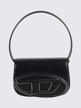 Diesel Mini sac &agrave; main 1DR en cuir nappa avec logo Oval D
