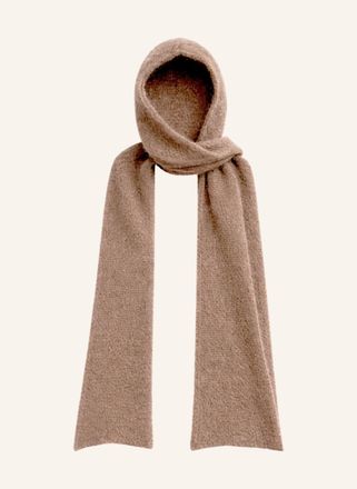 Americandreams Americandreams Hooded Alpaca Scarf Penn braun