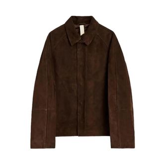 Sunflower Homme, Vestes, Brun, Taille: XL Veste Courte Raglan en Daim