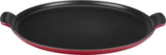 LE CREUSET 20082320600460 Pizza Platte 32 cm, kirschrot
