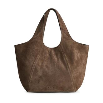 Copenhagen Sac CPH 582 en daim vintage - Femme - Sacs - Brun - Taille: ONE Size