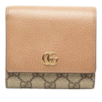 Gucci Portefeuille Pre-owned en toile - Femme - Pre-owned - Beige - Taille: ONE Size