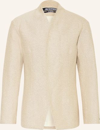 Jacquemus Jacquemus Sakko La Veste Bastide Extra Slim Fit Mit Leinen beige