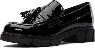 Clarks Teala Loafer Womens Loafers 37 EU Verni Noir
