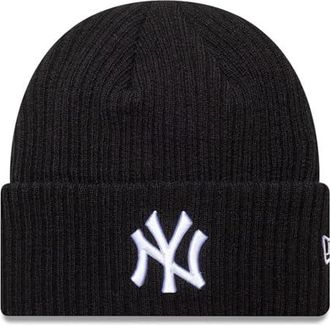 New Era Bonnet dhiver- Wide Cuff New York Yankees Noir