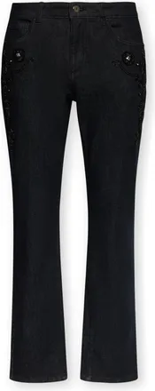 Elena Miro Damen, Jeans, Blau, 5XLGr&ouml;&szlig;e