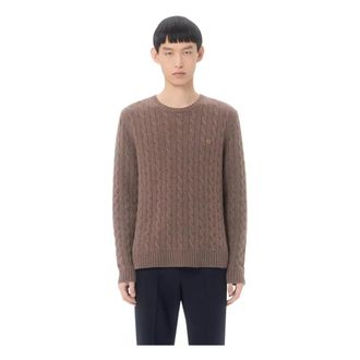 Valentino VLogo Signature Pullover - - Knitwear - Herren - Braun - S