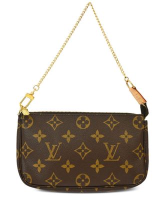 Louis Vuitton 2003 Pochette Accessoires Clutch - Braun