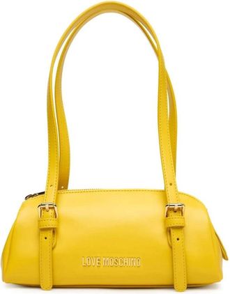 Love Moschino Femme, Sacs, Jaune, Taille: ONE Size Sac bandouli&egrave;re en polyur&eacute;thane