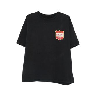 Rhude Homme, Tops, Noir, Taille: S T-shirt