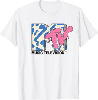 Giesswein 90s Bubble Text Ballon Tier Logo T-Shirt