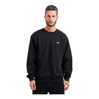 Vans Schwarzer Rundhalsausschnitt Pullover - - Sweatshirts & Hoodies - Herren - Schwarzk - S