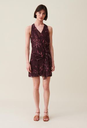 Claudie Pierlot Robe courte fluide sans manches