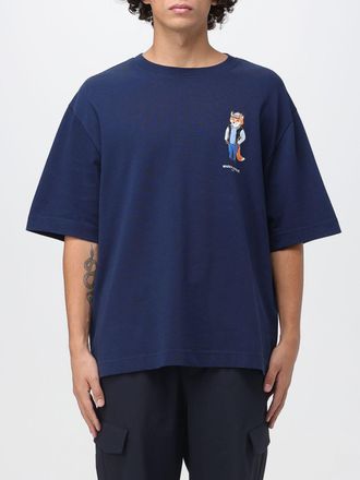 Maison Kitsun&eacute; T-Shirt MAISON KITSUN&Eacute; Herren Farbe Blau
